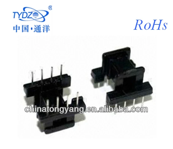 Etd34 Horizontal7+7 Bobbin With Double Slots For Transformer/ferrite Core - Buy High-frequency ...