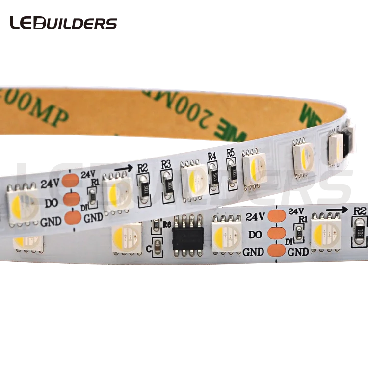 Addressable Rgb Rgbw Strip12v 24v 5050 Smd 60leds/m Full Dream Color ...