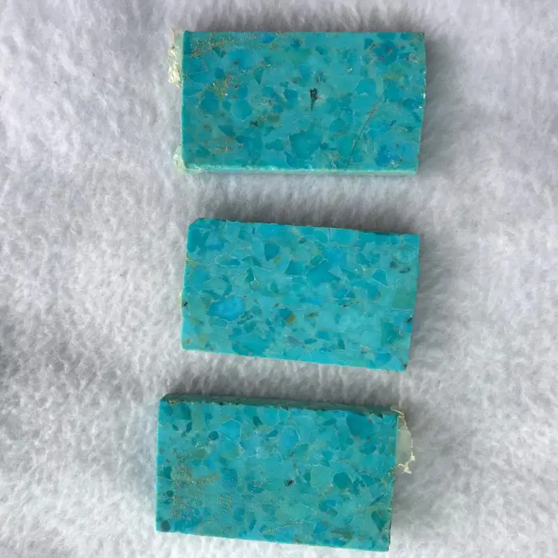 High Quality Turquoise Compressed Rough Material Factory Price Natural ...