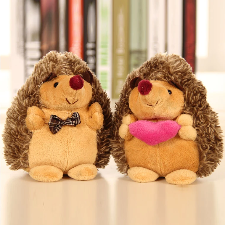 Customized Cute Hedgehog Plush Stuffed Animal Toys Hanging Soft ...