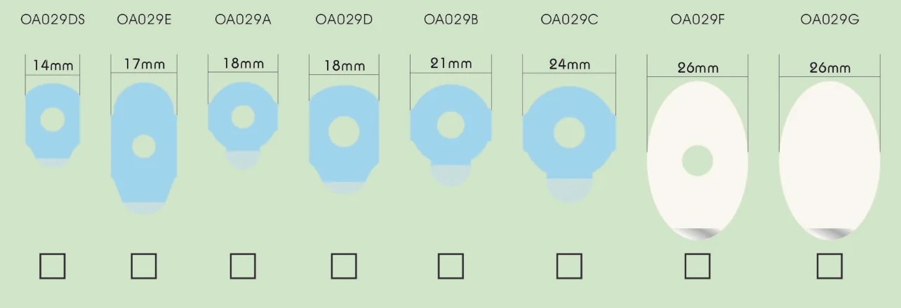 Lens Blocking Pads OA029E Light Blue Lens Blocking Pads Optical Lens ...