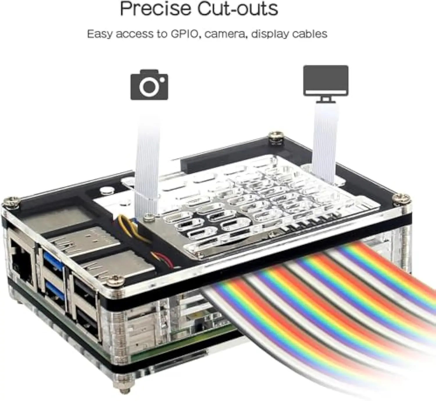 2GB 4GB 8GB Raspberry Pi 5 Basic Kit Including Raspberry Pi 5 Board Raspberry Pi 5 Case and ...