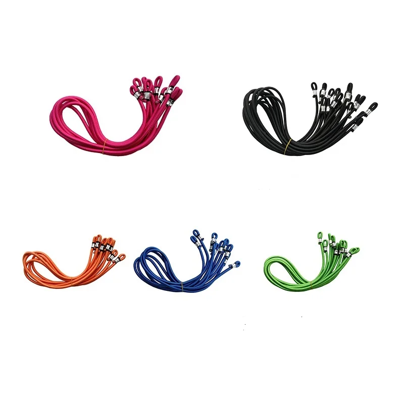 Colorful Bungee Cords Polyester Material Elastic Strong Round Bungee ...