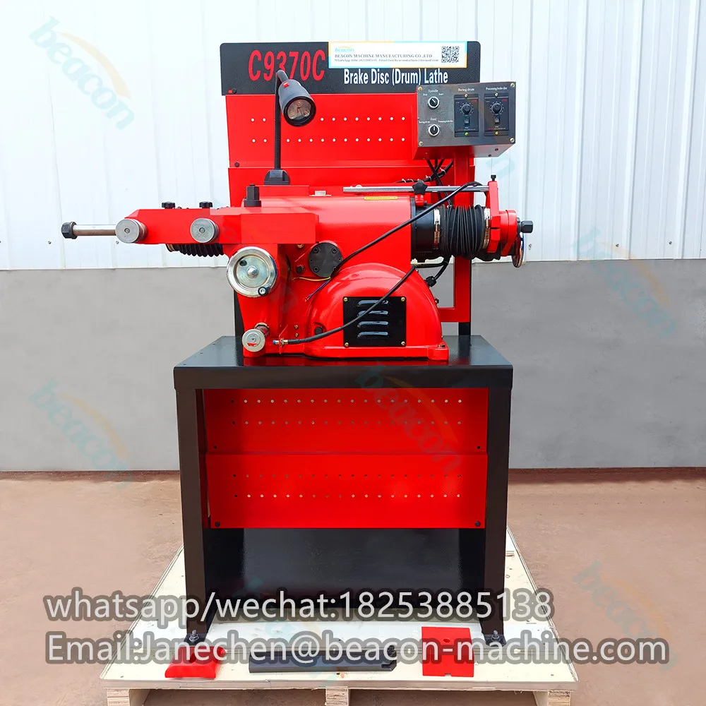 Auto Repair Equipment Brake Disc Drum Skimming Lathe Machine C9370C ...