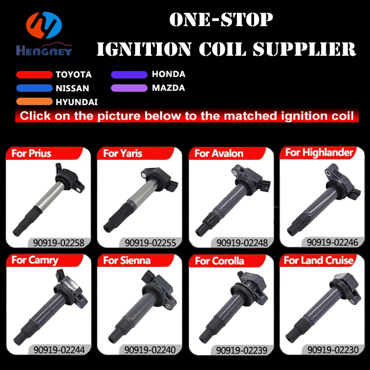 Auto Engine Parts Bobinas De Encendido for Corolla, Accent, Patrol ...