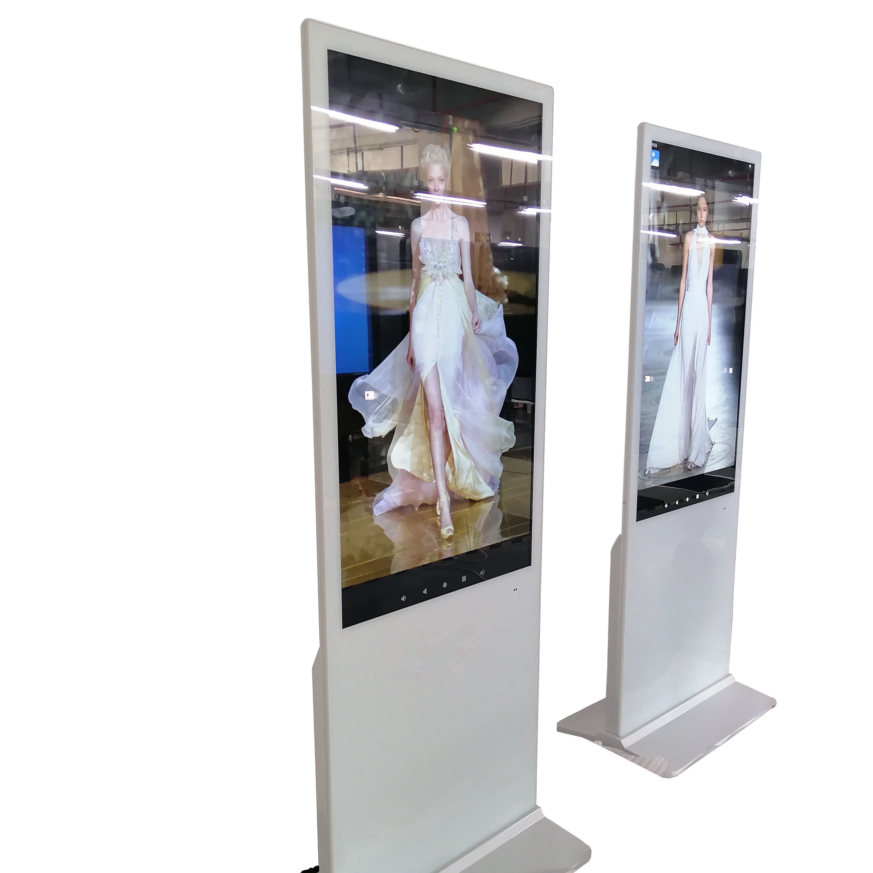 Ultra-slim 43-Inch Android LED Kiosk for Digital Signage