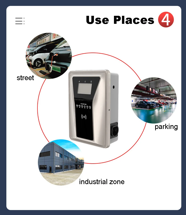 OEM ODM Manufacturer 7KW-22KW AC EV Car Charging Stations