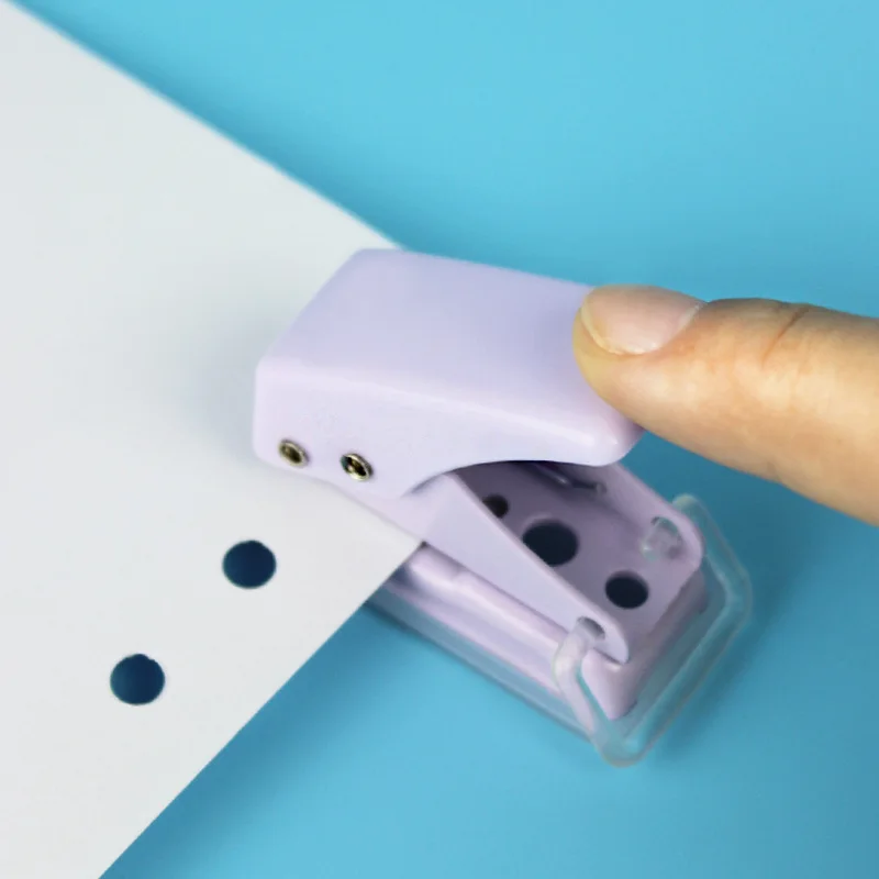 Puncher Mini Single Hole Punch Ring Hole Puncher Small Portable Diy ...