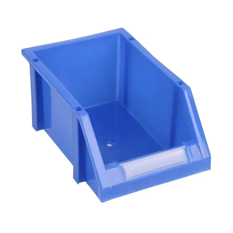 Stackable Small Parts Storage Bin Box Warehouse Packing Plastic Blue ...