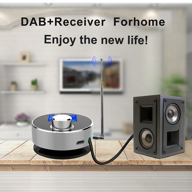 Universal Portable Radio Dab Receiver Bluetooth Fm Transmitter With Dab ...
