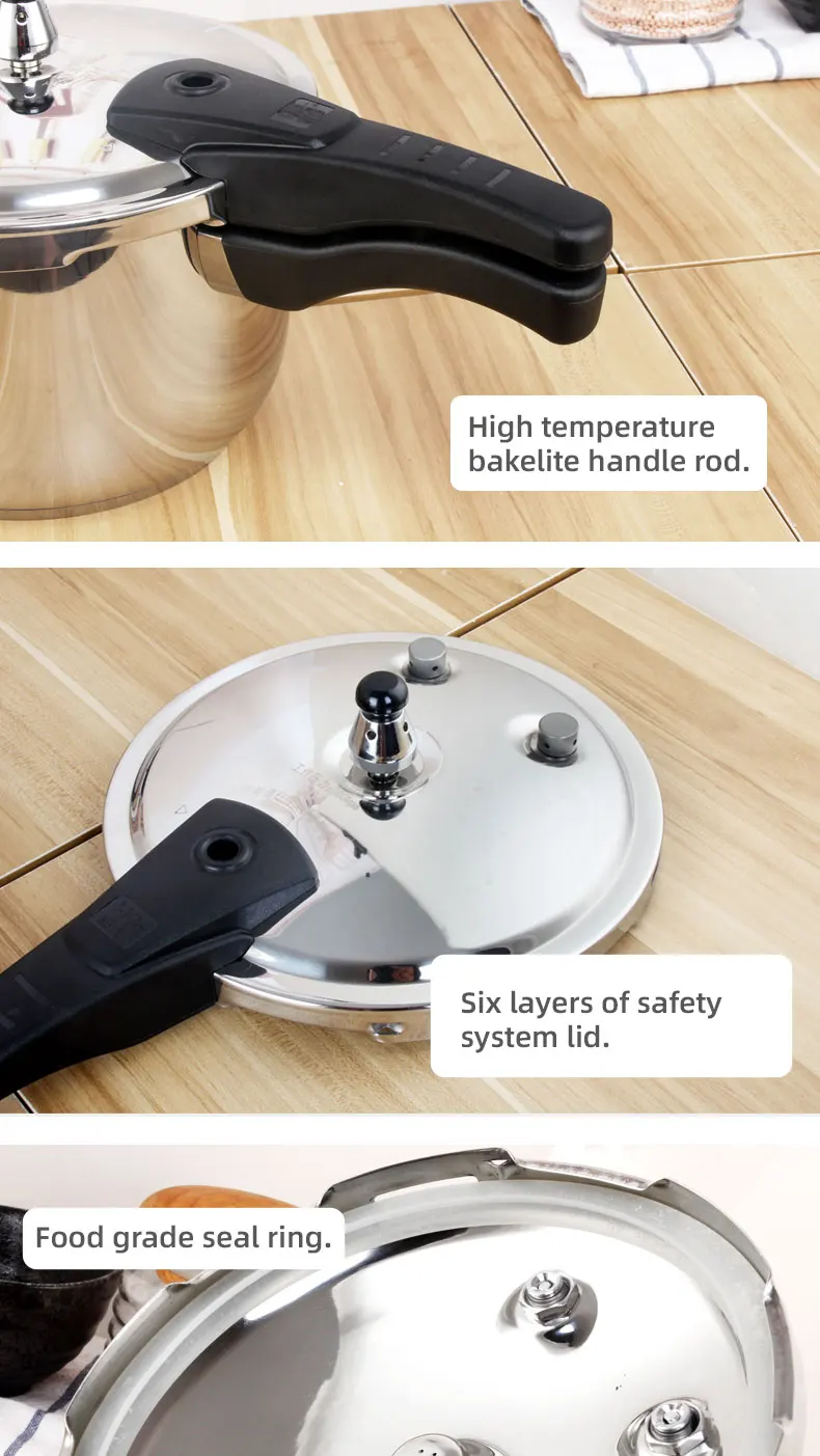 Professional Energy-saving High Pressure Pot 304 Stainless Steel ...