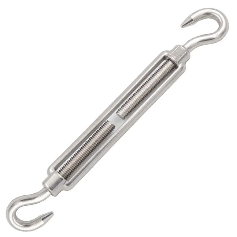 DIN1480 Stainless Steel Turn Buckle With Eye Hook M6 M8 M10 M12 M16 M20 ...