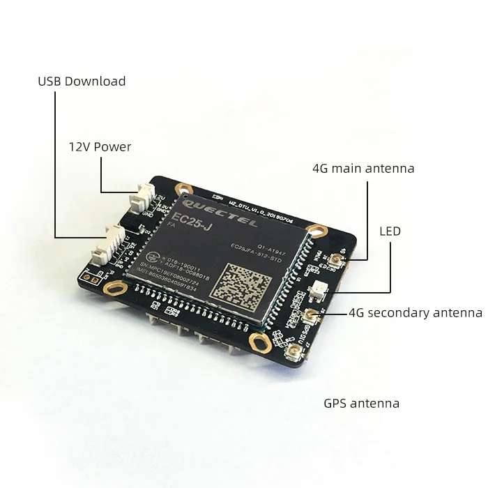 Quectel EC25 LTE Board for Surveillance Security Camera