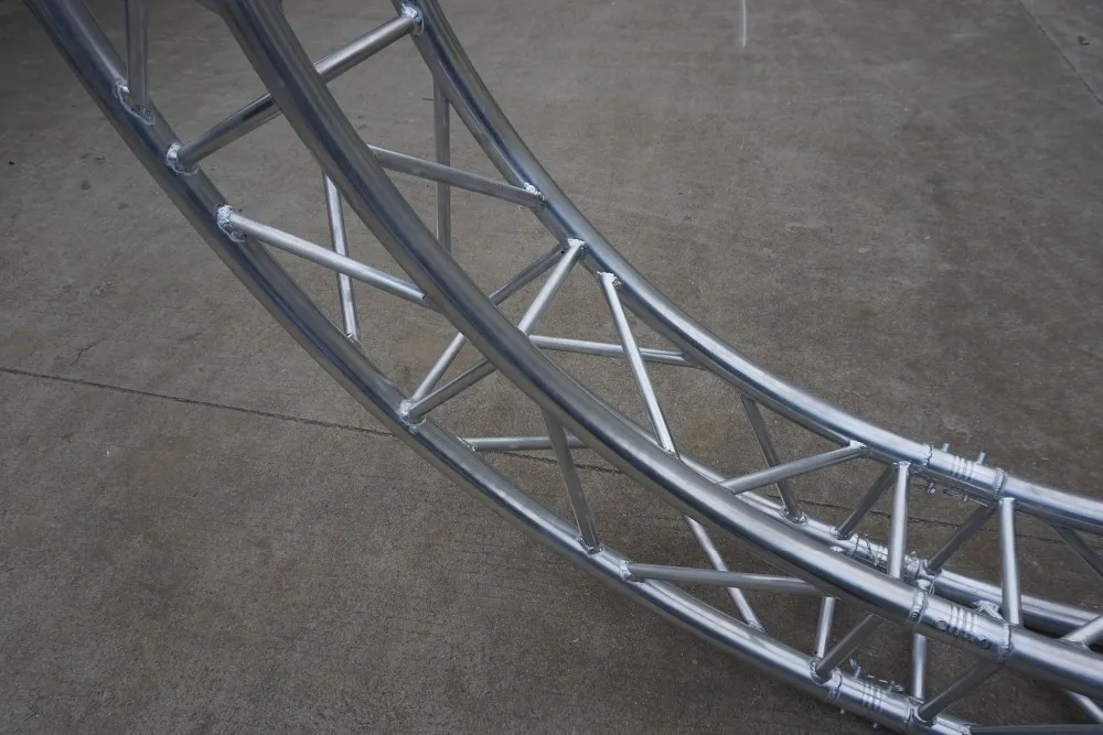 Aluminum Circular Light Truss / Stage Round Truss / Back Drop Around ...