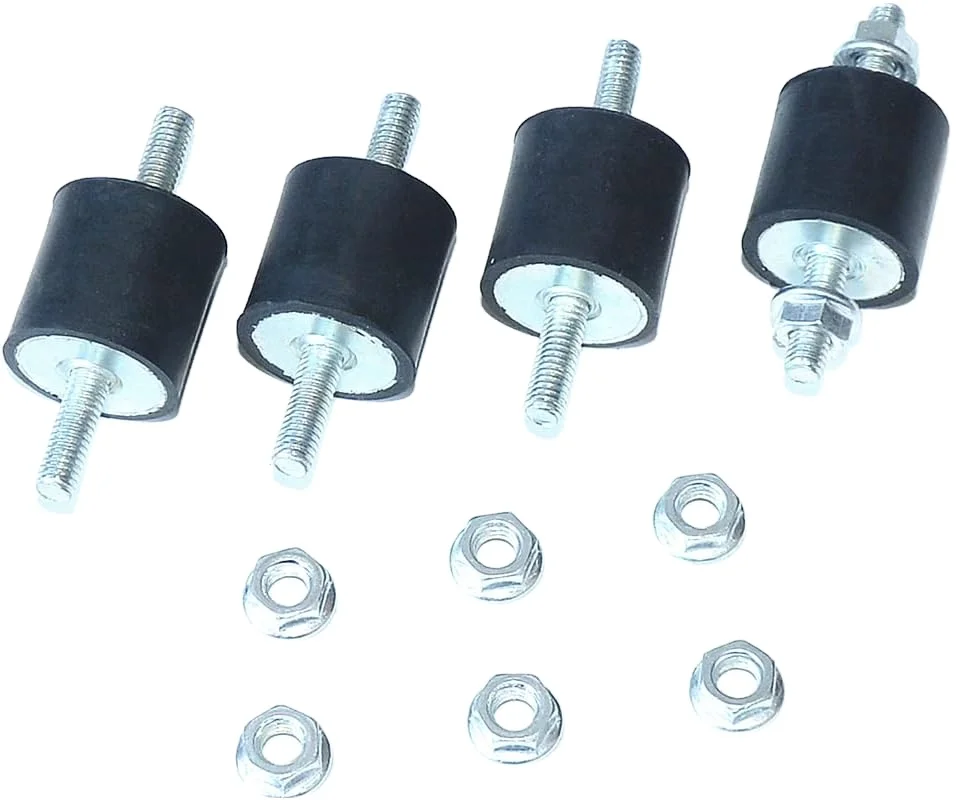 Automotive Rubber Anti Vibration Threaded Bushing Rubber Buffer ...