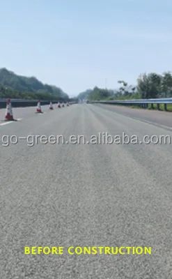 Go Green Fog Sealing With Sand Over Asphalt Highway Improve Anti-skid ...
