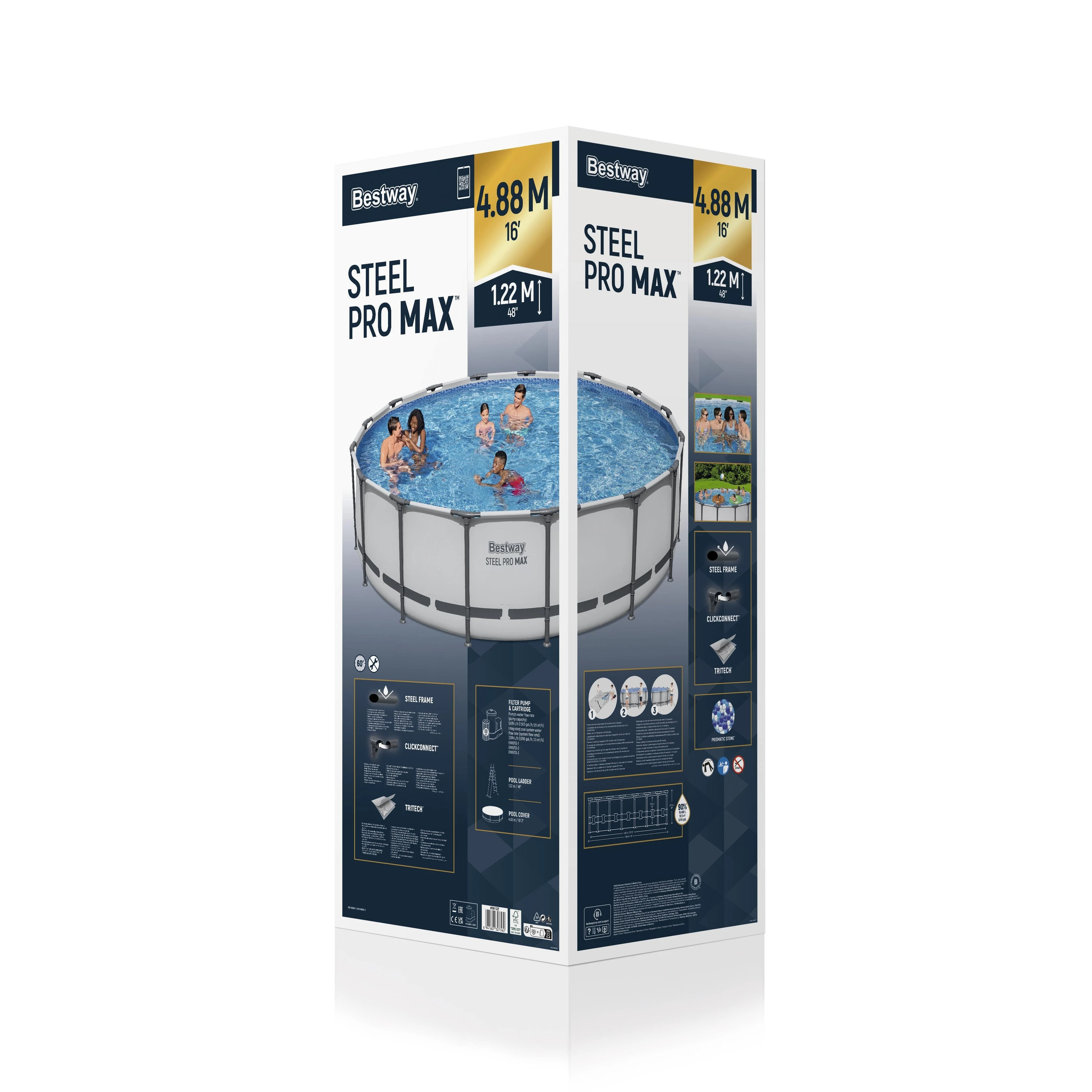 Intex Easy Set Pool - Inflatable Above Ground Swimming Pool