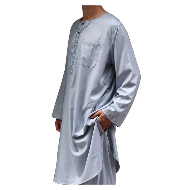 Latest Afghanistan Design Arabic Men Jubah Thobe Two Pieces Style With ...
