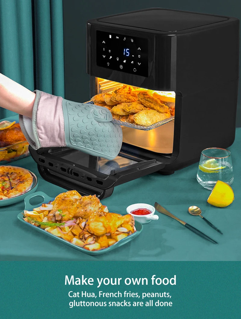 Dsp Air Fryer Multifunctional 1700w 12l Capacity Electric Fryer Fries ...