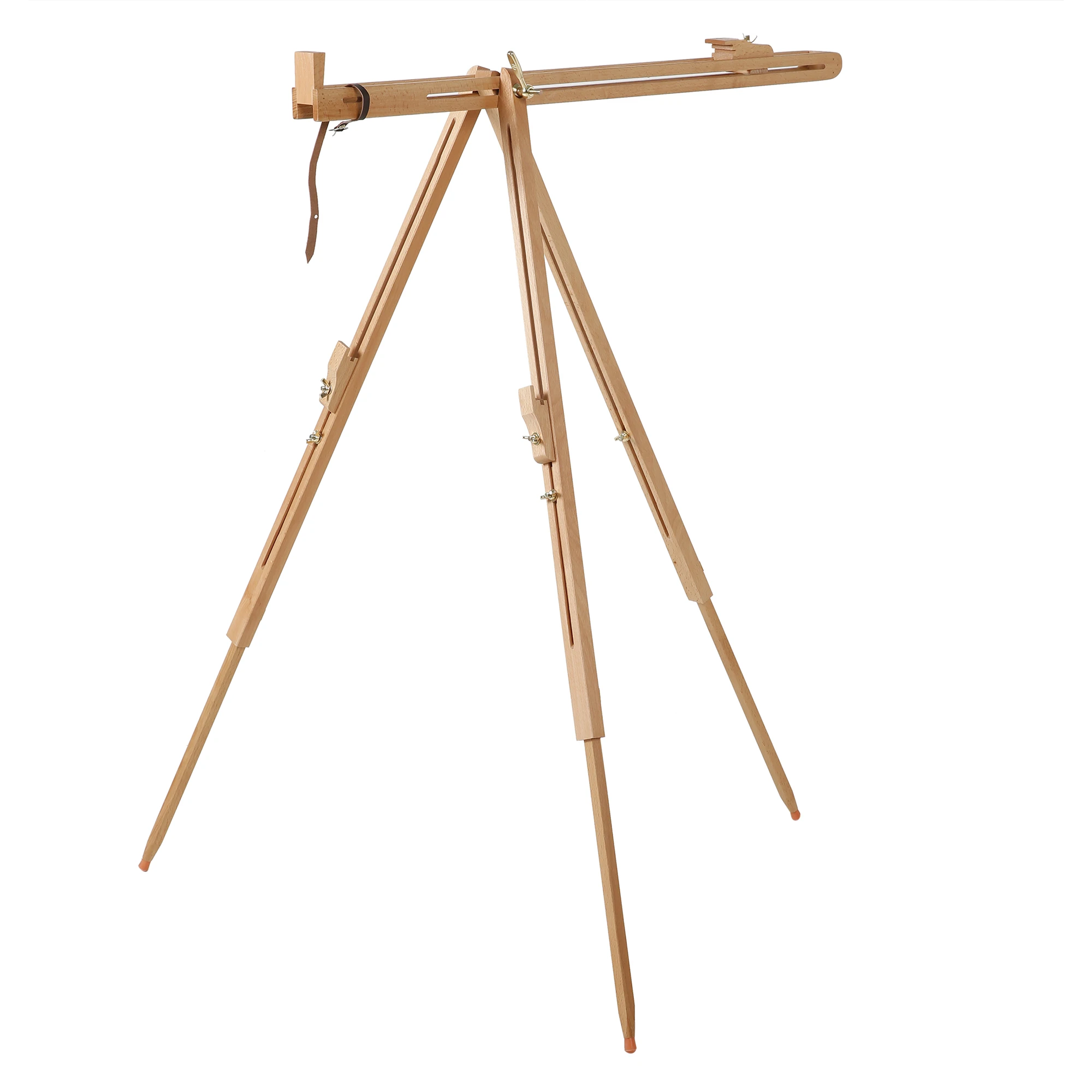 Meeden Tripod Field Painting Easel With Carrying Case - Solid Beech ...