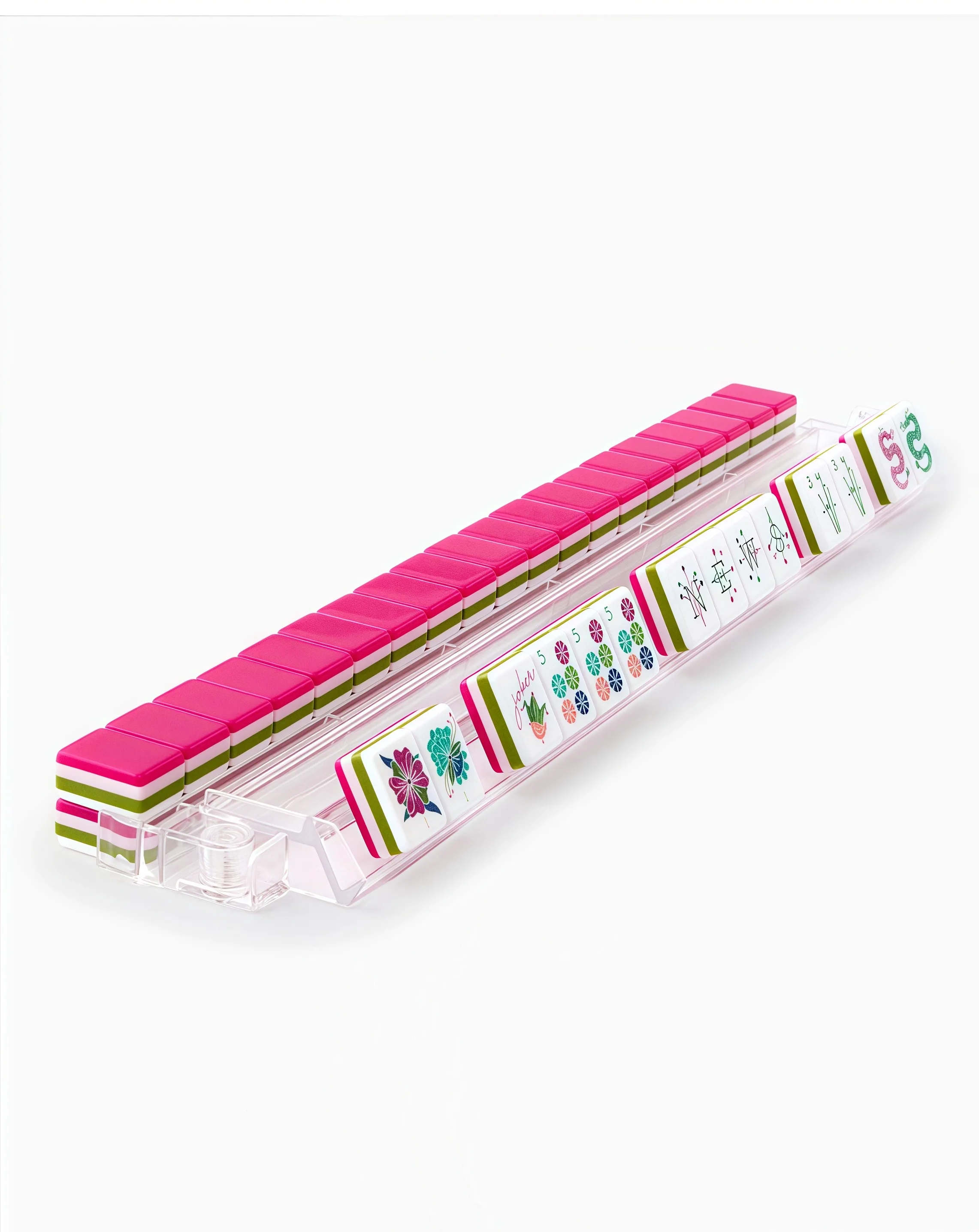 Custom Four-Layered Mahjong Tiles - 160 American Set