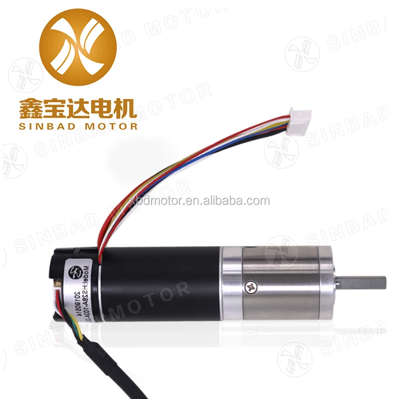 BLDC Motor 2845 with Gearbox and Encoder 24V - High Torque