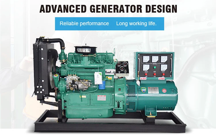 Weifang 37.5kva 30kw Diesel Power Plant Portable Generators