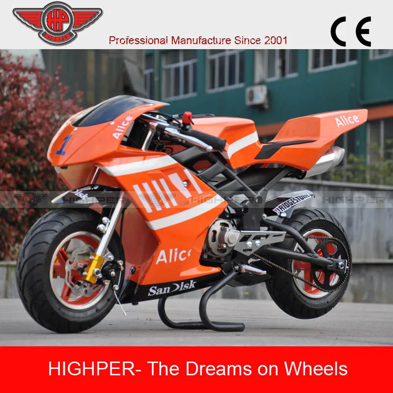 49cc Green Pocket Bike - Fun & Safe Mini Ride for Kids