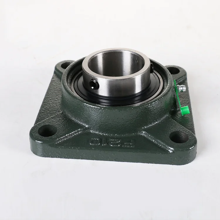 UCF207 35mm Square Flange Pillow Block Bearing - High Precision