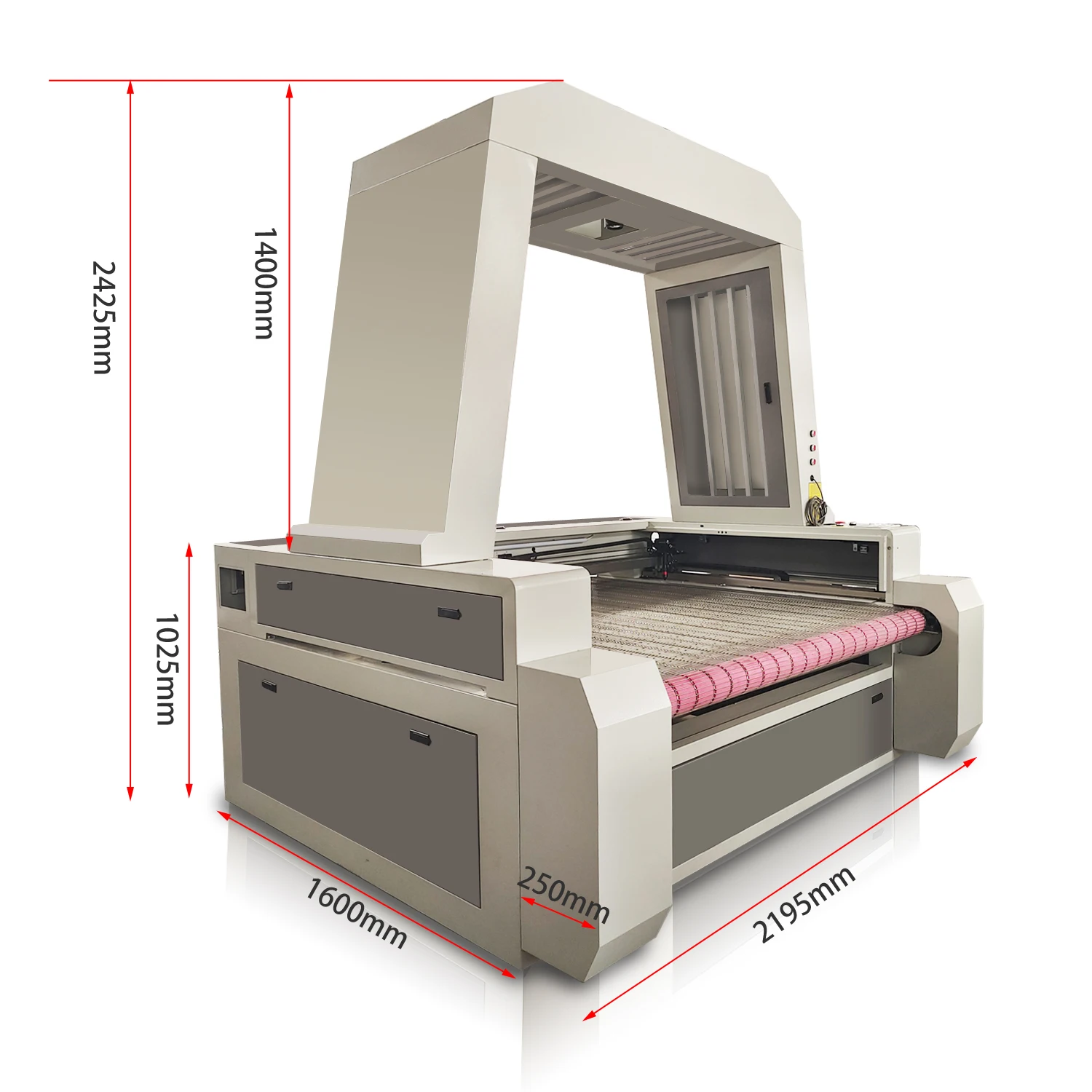 1610 CCD Camera Laser Cutting Machine - Precision & Efficiency