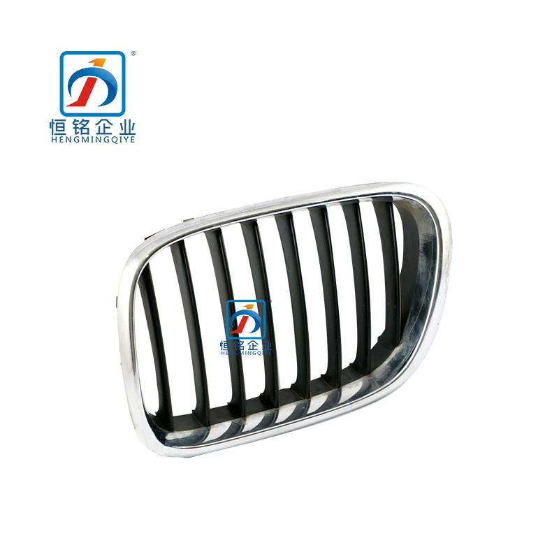 Glossy Sliver Front Bumper Upper Grille For Bmw X5 For 51138250051 ...