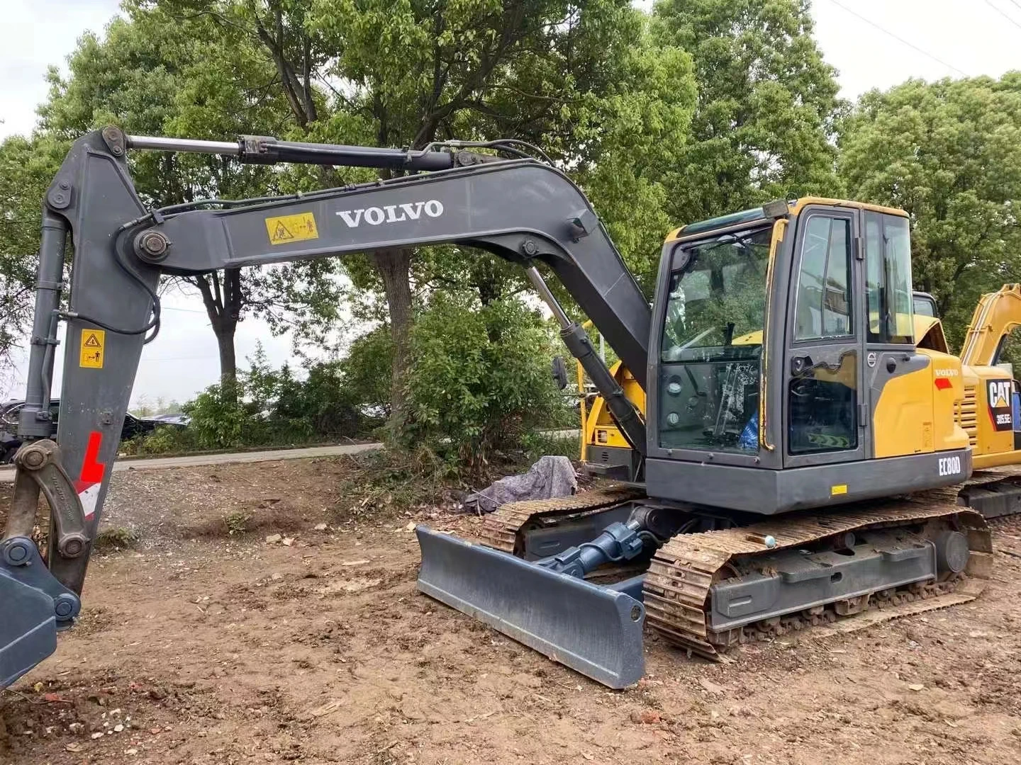 Used Excavator Volvo EC80 Mini Excavator Volvo 60 80 140 210 for Sale ...