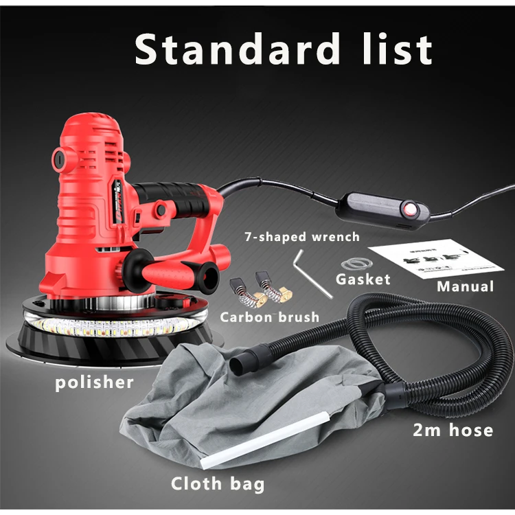 800w 110v/220v Portable Short Handle High Quality Led Sanders Light Drywall Sander - Buy Led ...