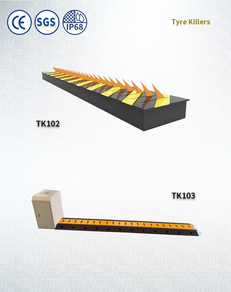 ZASP Security Vehicle Barrier - Remote Control Tyre Killer