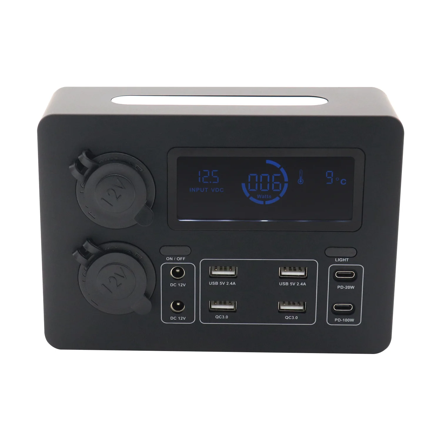 DC 12V Mini Power Control Box Power Hub Multi Usb Port Battery Box for ...