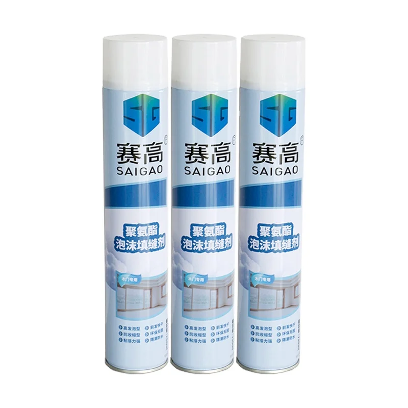 750ml Mounting Foam Pu Foam Spray Liquid Isolation Pur Polyurethane - Buy Installation Fill Gaps ...