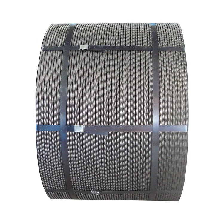 Bridge Construction Prestressed Tendon Wire A416gr270 21.6mm Pc Strand ...