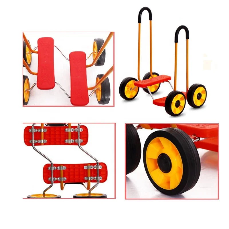 Plastic Feet Press Step Pedal Bicycle Training Game Colorful Balancing ...