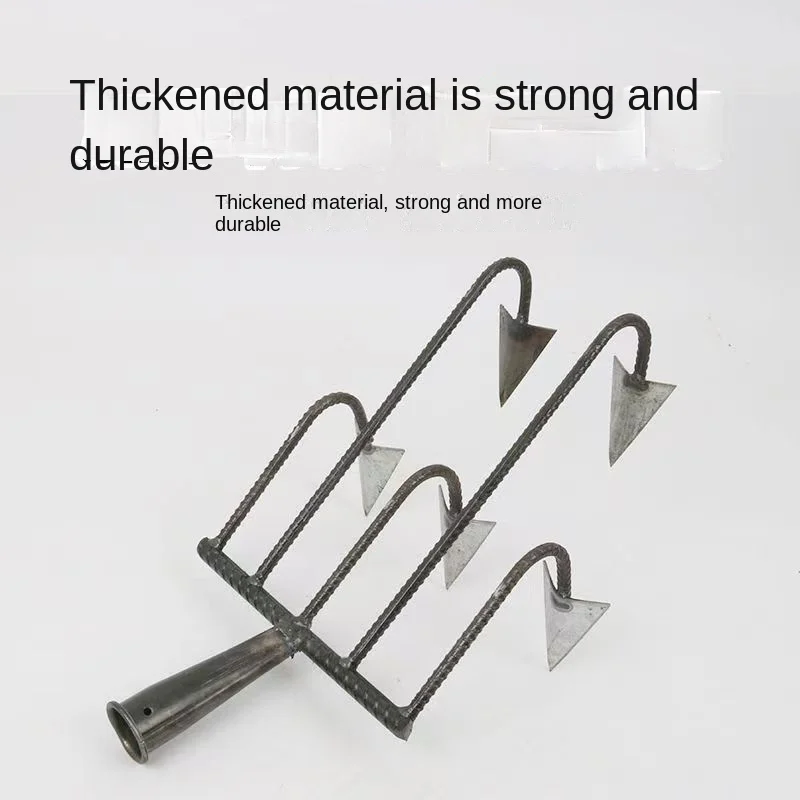 Multi-Tine Adjustable Cultivator Hoe with 2/3/5 Tine Options for ...