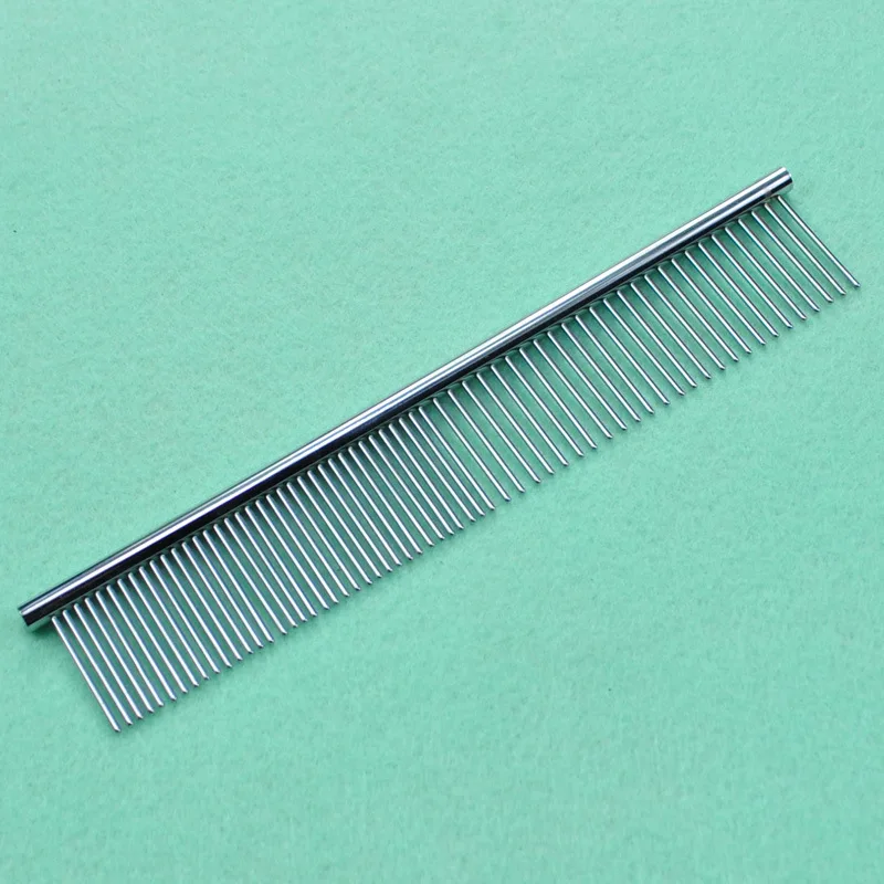 Metal Comb For Dogs Stainless Steel Pet Dog Cat Pin Comb Hair Brush ...