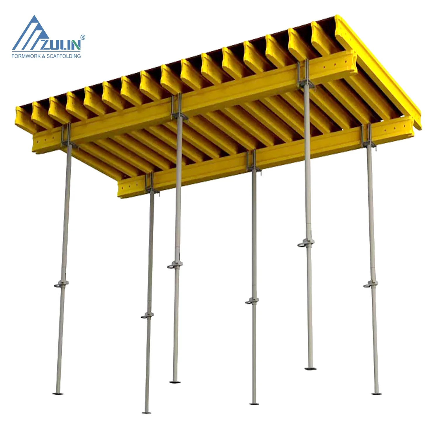 Zulin Modular Slab Formwork Table Floor Types & Design For Concrete Same Like Doka - Buy ...