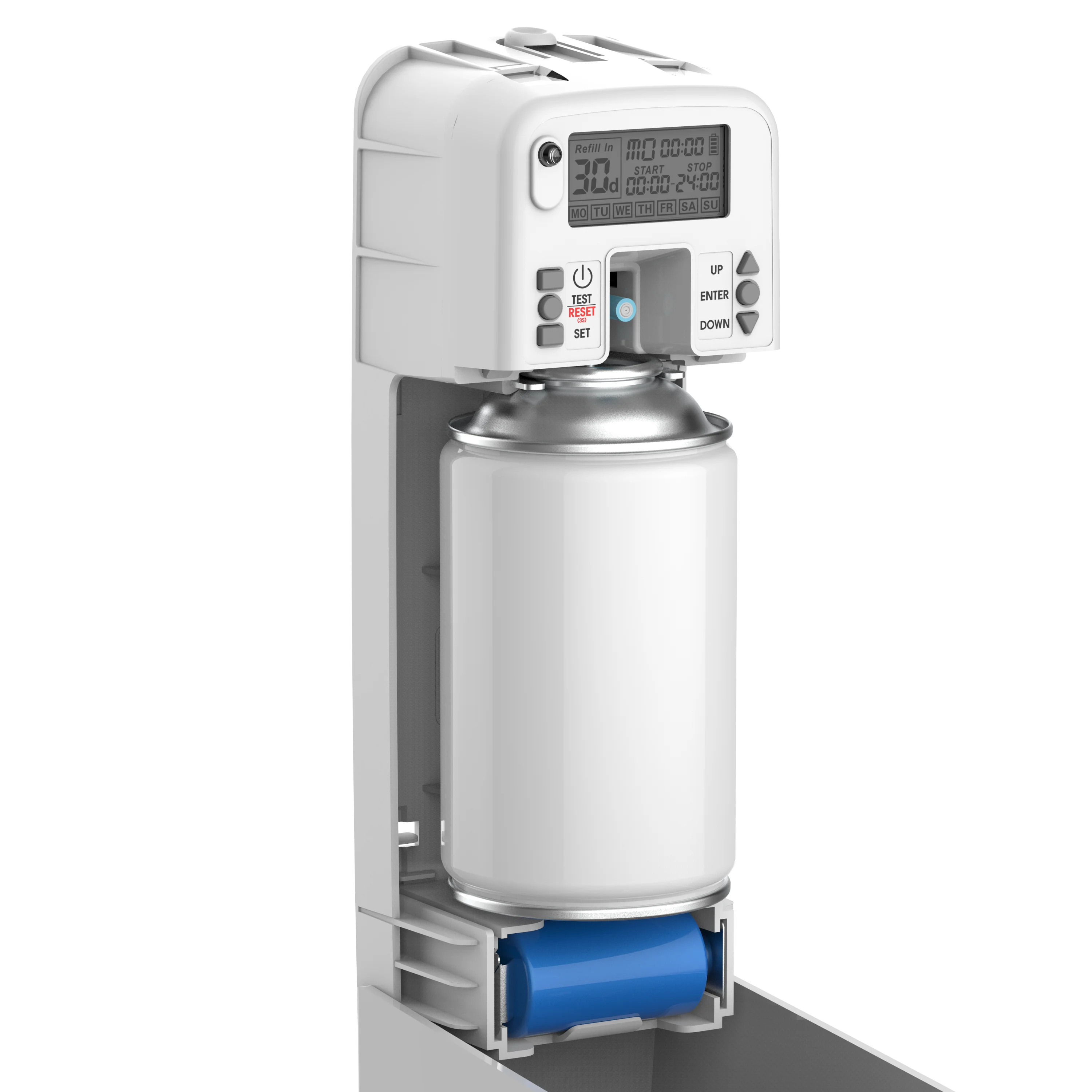 Automatic Perfume Toilet Spray Aerosol Dispenser LCD Battery Operated ...