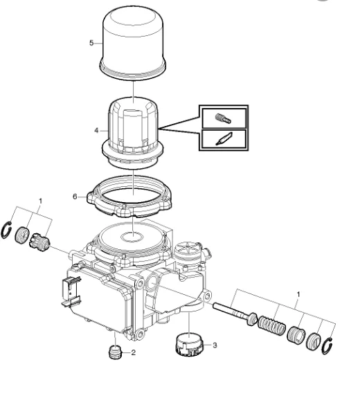 沃尔沃雷诺卡车21583806 K035697K50 K107482 K148329K50 22358797卡车空气干燥器卡车干燥器修理包 ...