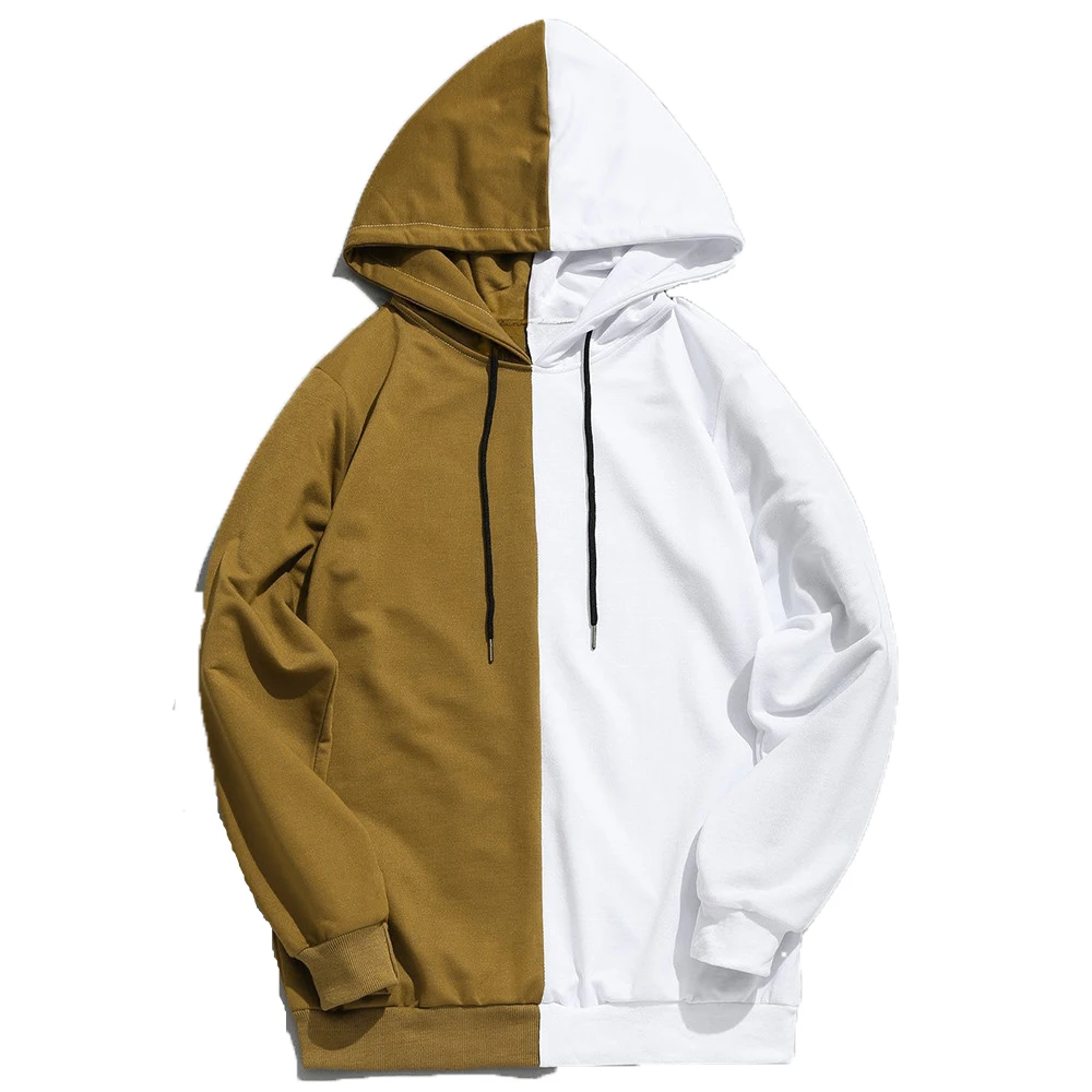 Long Sleeved Hoodie Double Color Fashion Casual Men's Hoodies - Buy ...