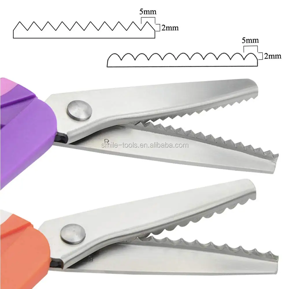 Triangle Teeth Tailor Scissors - Precision Cutting Tools