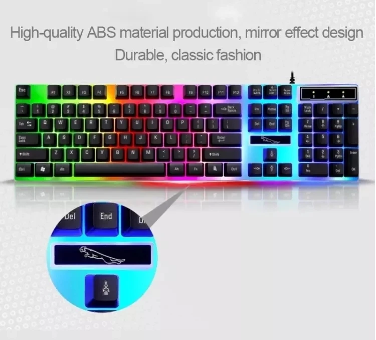 G21 Usb 2.0 Backlit Led Professional 104 Keys Keyboard Mouse Combos ...