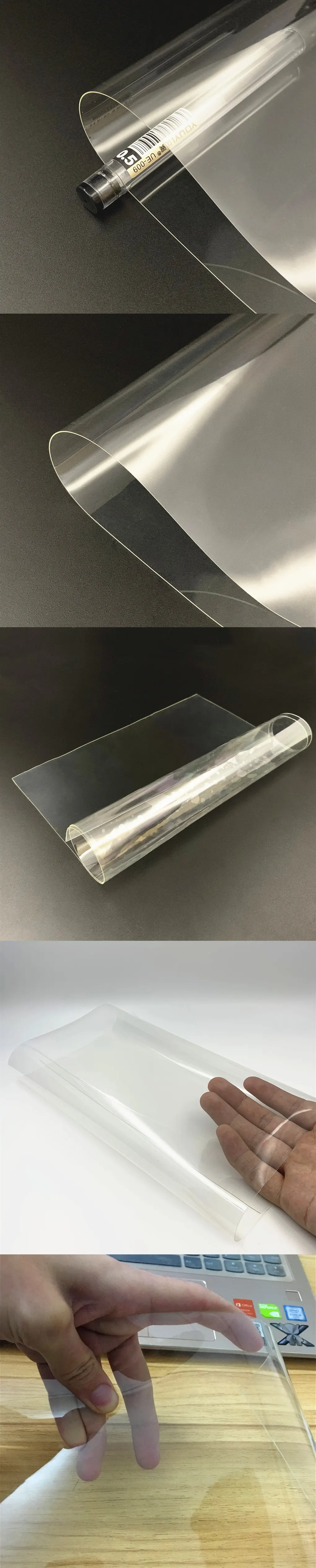 0.5mm High Clear TPU Film for Cosmetic Bags - Durable & Transparent