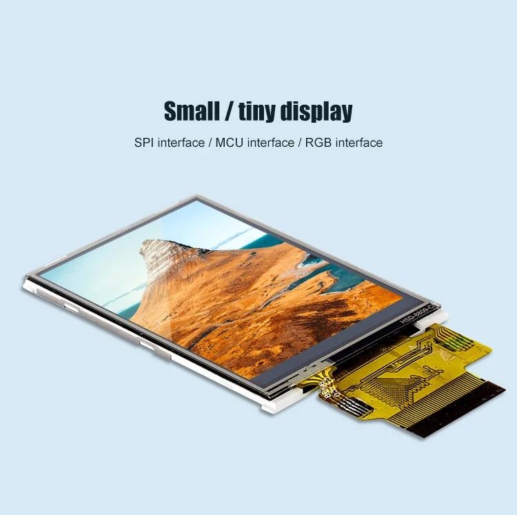 Oem 2.4 Inch Lcd Tft Screen Display 220cd/m2 And 1000nits Brightness ...
