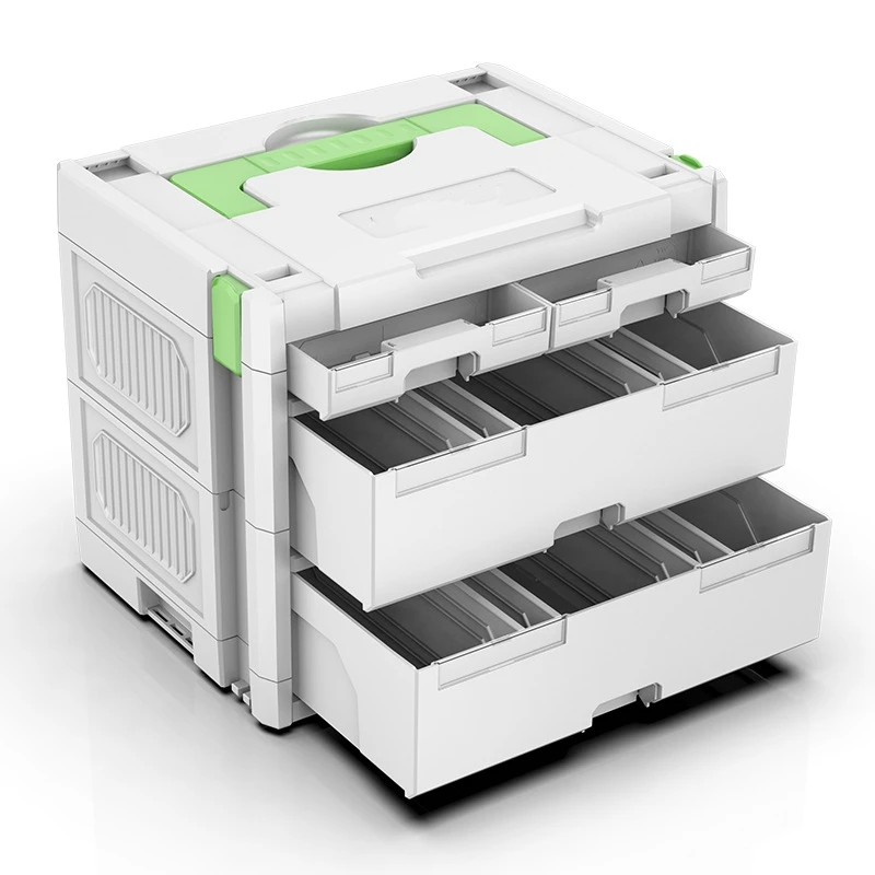 Packout Modular Tool Box Storage System - White Plastic