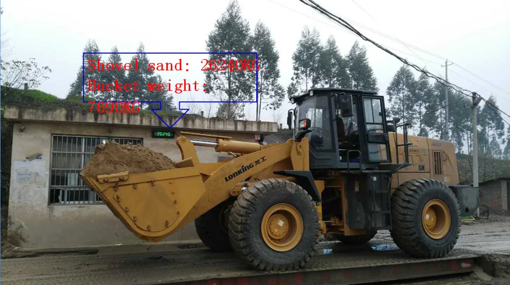 For Quarry Yard Work China Lonking Brand 5t Wheel Loader Zl50nc/zl50gn ...